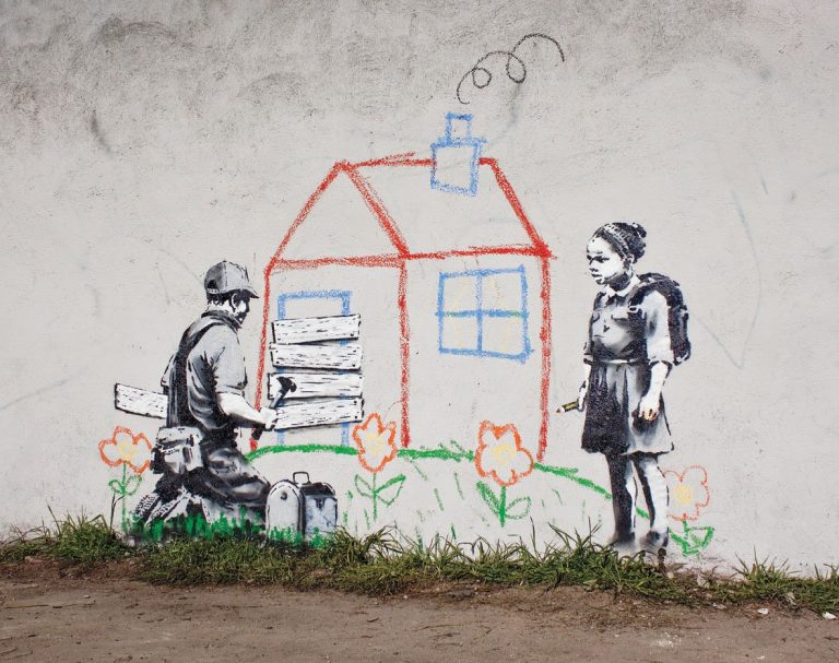 banksy-Street Art Attack In Los Angeles – Máster en Teatro Aplicado